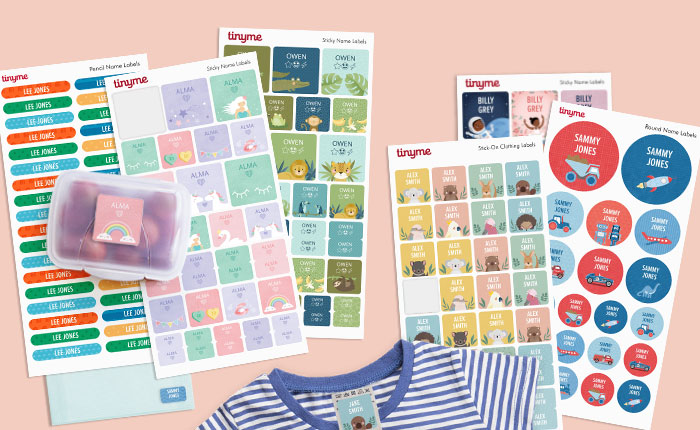 School Name Labels for Kids - Tinyme Malaysia